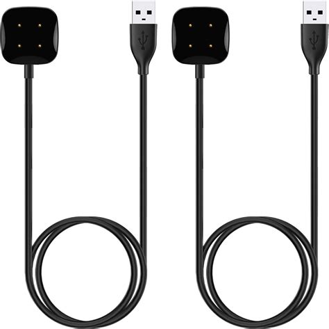 Amazon KIMILAR 2 Pack Charger Compatible With Fitbit Sense