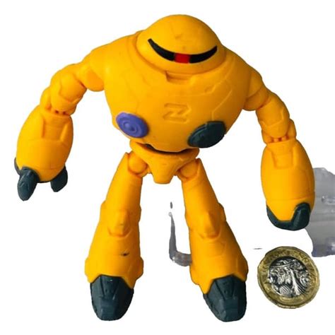 Toy Action Figure Buzz Lightyear Zurg Yellow Robot Disney Bendy Ra Cdon