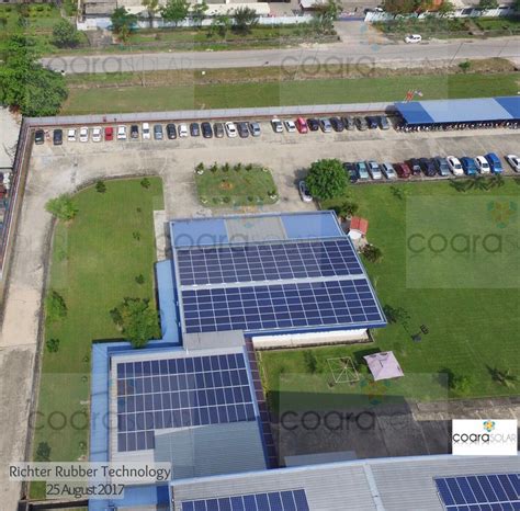 Solar Roof Top Richter Rubber Technology Sdn Bhd Coara Solar