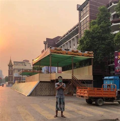 အောင်မြေသာစံ ပညာရေး ကျောင်းပေါင်းစုံ သပိတ်က ဖက်ဆစ် စစ်တပ် ပြုလုပ်မည့် သင်္ကြန်ပွဲ ပြည်သူများ မဆင