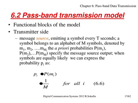 PPT Digital Pass Band Transmission In Communication Systems PowerPoint Presentation ID