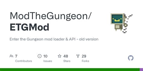 github modthegungeon etgmod enter the gungeon mod loader and api old
