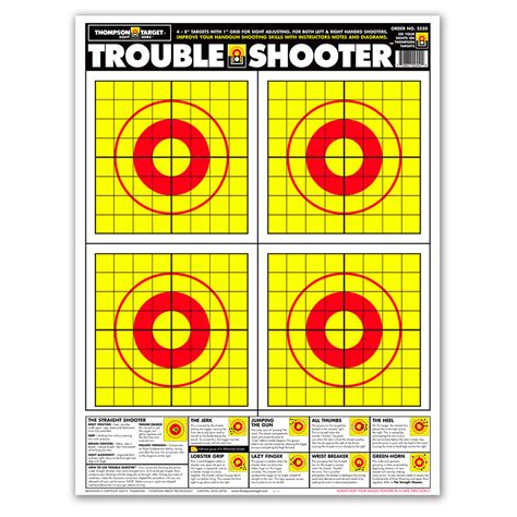 Thompson Paper Shooting Target King Outdoors