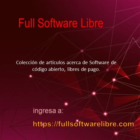 Full Software Libre aplicaciones de código abierto