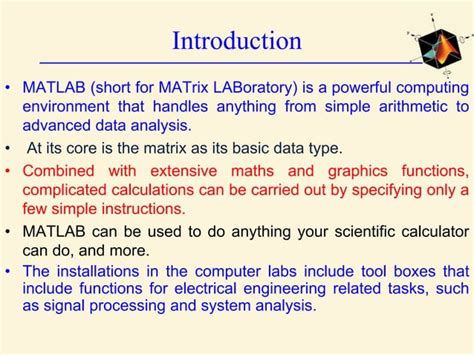 Matlab Tutorial Ppt