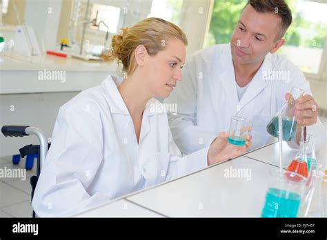 In The Science Lab Stock Photo Alamy
