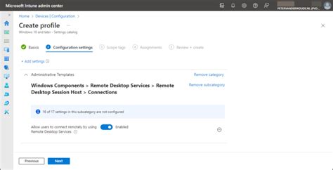 all about microsoft intune enabling remote access for specific users