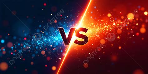 Vs Battle Background Fiery Competition Vs Versus Battle Background