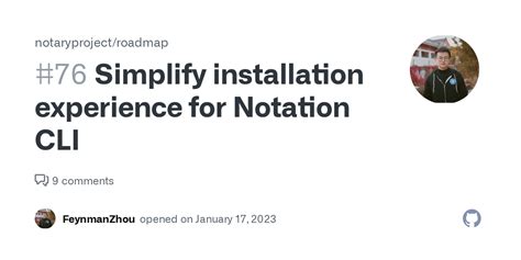 Simplify Installation Experience For Notation Cli · Issue 76