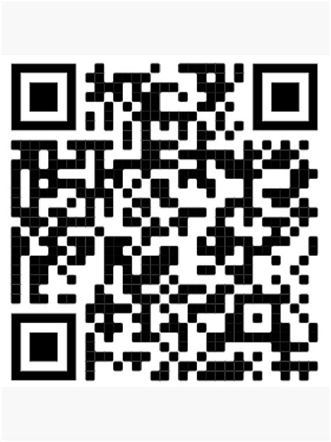 Crab Rave 10 Hours Qr Code Sticker Poster For Sale By Totalbubble