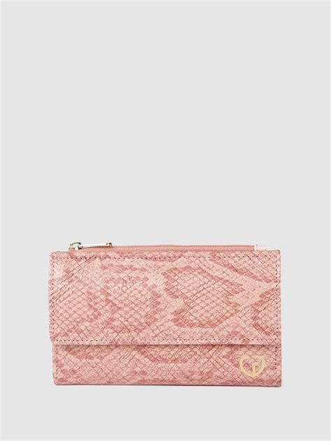 Buy Caprese Women Textured Three Fold Wallet Wallets For Women