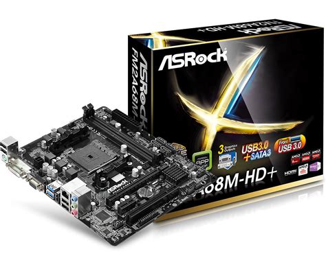 ASRock FM2A68M-HD+ AMD Socket FM2+ Motherboard - FM2A68M-HD+ | CCL ...