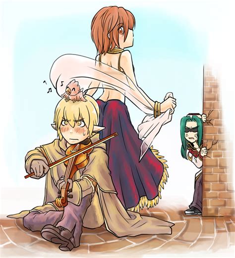 High Priest Dancer Bard And Picky Ragnarok Online Drawn By