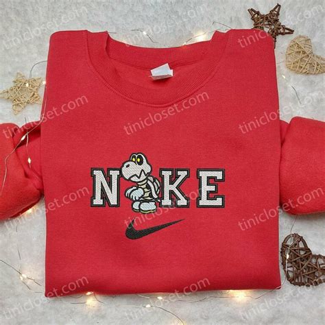 Dry Bone X Nike Embroidered Hoodie Nike Inspired Embroidered Shirt