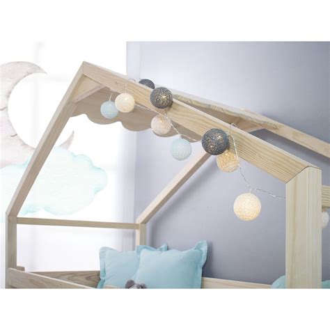 Letto Montessori A Casetta Legno Naturale Consegna Gratuita
