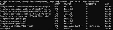 在k3s环境部署longhorn一直处于初始化中怎么办呢 Longhorn Rancher 中文论坛