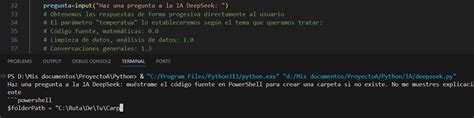 Usar El Api De Deepseek En Python Proyecto A