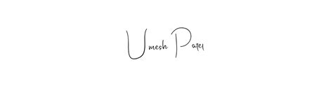 78 Umesh Patel Name Signature Style Ideas Free E Signature