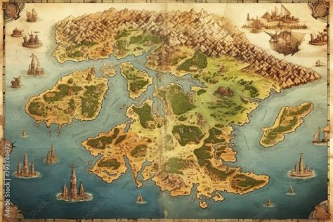 Vintage Map Travel Blogs Exploring Ancient World Wonders Through