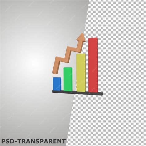 Premium Psd 3d Histogram Table