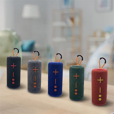 Portable Bluetooth Speaker Rgb Light Show 10w High Power Subwoofer Output Plug In Card Fm