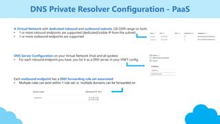 Private DNS Infrastructure Support In Hybrid Scenarios PPTX