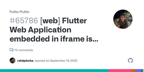 Web Flutter Web Application Embedded In Iframe Is Not Responding For Touch Events On Ios