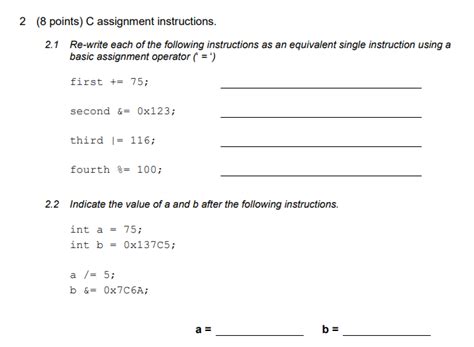 Solved Points C Assignment Instructions Re Write Chegg Com
