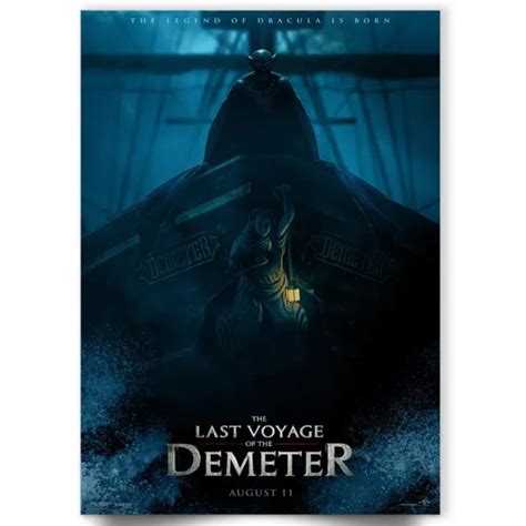 Last Voyage Of The Demeter 2023 Horror Movie Film Poster Print A5 A4