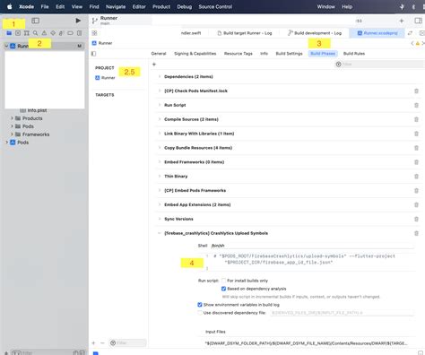 Firebase Crashlytics IOS Build Error Firebase App Id File Json