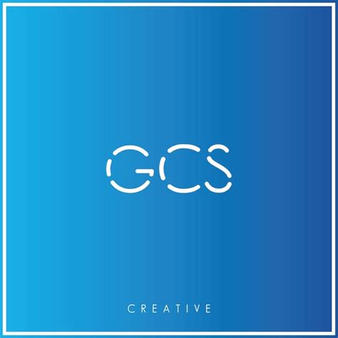 Premium Vector Gcs Premium Vector Latter Logo Design Creative Logo