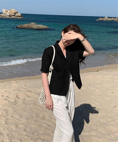 로렌하이 여름 자켓💍 1만9천장 돌파 Made 프링 린넨 반팔 숏 자켓 4 Color