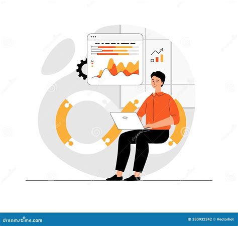 Devops Developer Concept Programmer Working On Software Development
