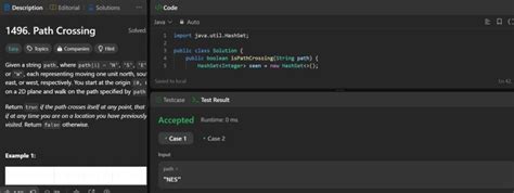 How I Solved A Leetcode For Path Crossing Khushi Pawar Posted On The