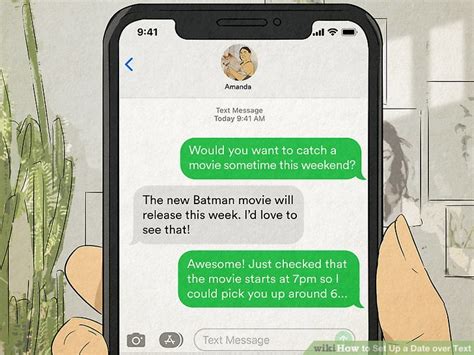 Easy Ways To Set Up A Date Over Text WikiHow