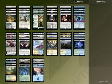 Arena Standard Bant Tokens Deck By Afeather MTG DECKS