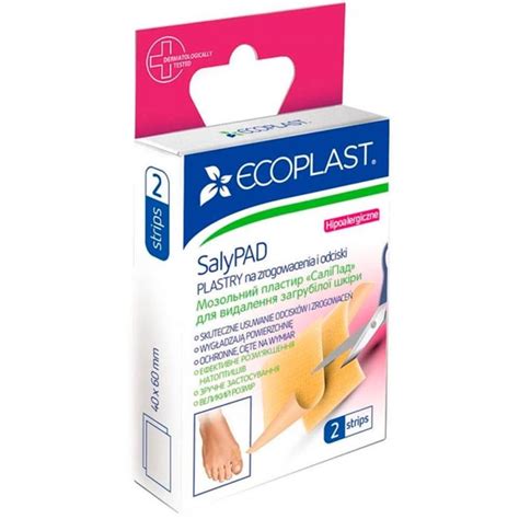 СаліПад мозольний пластир для видалення загрубілої шкіри №2 Nordeplast Латвія купити за ціною