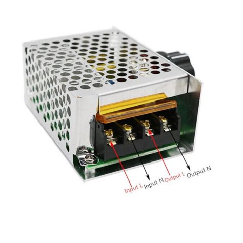 4000w 220v Ac Scr Motor Speed Controller Module Voltage Regulator Dimmer