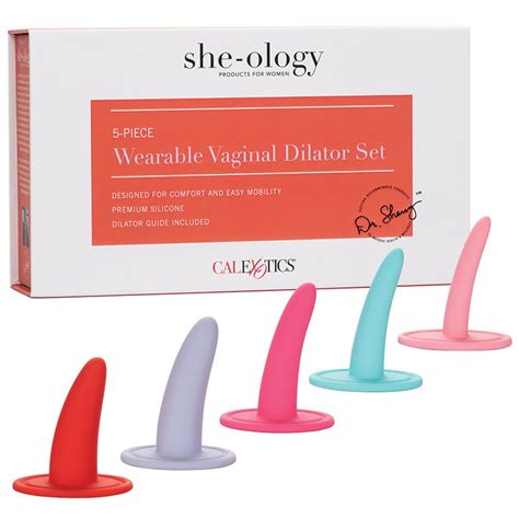 She Ology 5 Piece Wearable Vaginal Dilator Set La Sex Shop De México Fluid Juguetes Sexuales