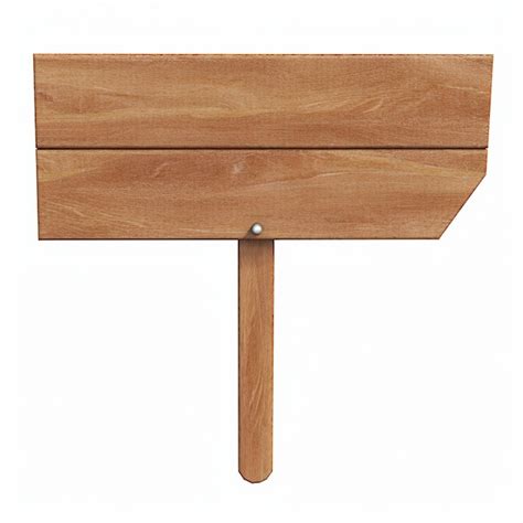 Wooden Board Isolated Premium Ai Generated Image