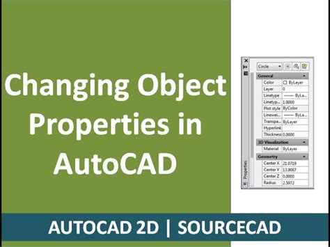 Mastering Autocad Modifying Object Properties Using The Properties Palette Galaxyai Galaxyai