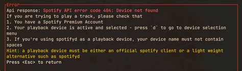 Spotify Connect Stopped Working Recently Issue 1123 Librespot Org