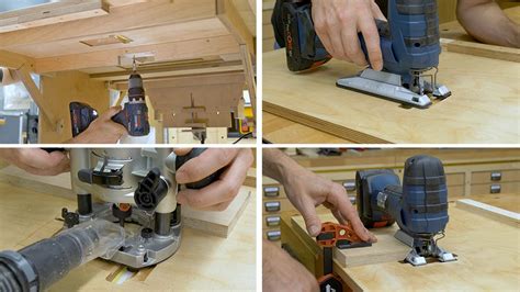 Diy Jigsaw Table Blade Guide Paoson Woodworking Saws Cut