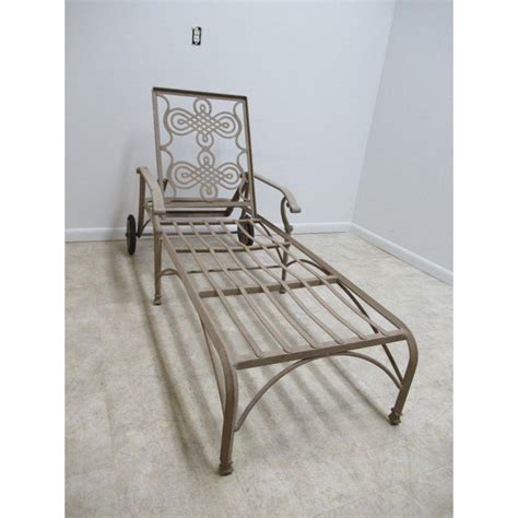 Landgrave Cast Classics Woodard Outdoor Patio Porch Chaise Lounge