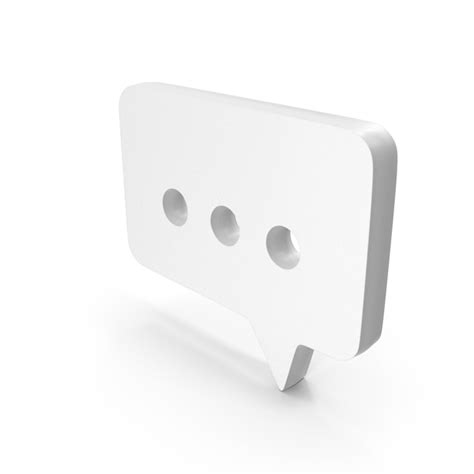 Chat Bubble Web Message PNG Images PSDs For Download PixelSquid S120236951