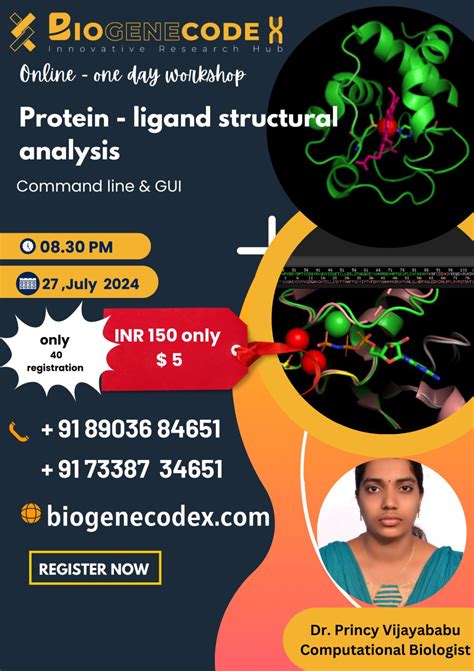Dr Princy Vijayababu On Linkedin Are You Ready To Analyze Protein Structures Dont Miss This