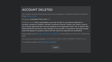 My Roblox Account Is Getting Deleted Youtube