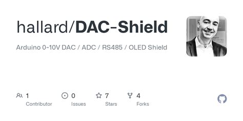 Github Hallarddac Shield Arduino 0 10v Dac Adc Rs485 Oled Shield