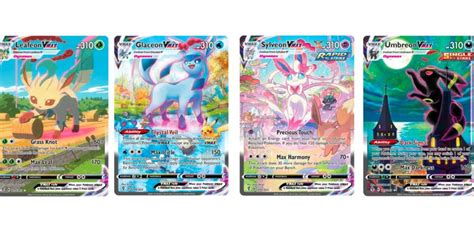 These Are The Alt Eeveelution Vmax In Pokémon Tcg Evolving Skies