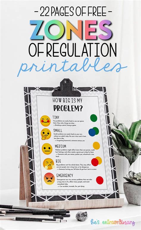 Free Zones Of Regulation Printables Artofit